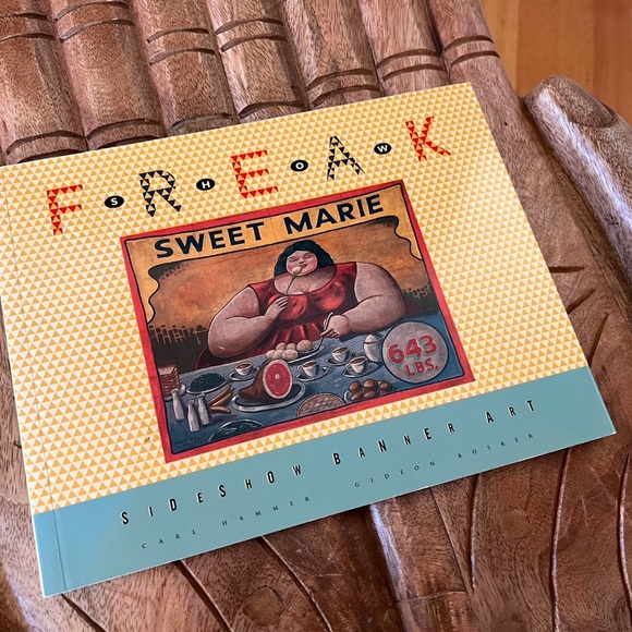 Other | Freak Sideshow Banner Art Book | Poshmark